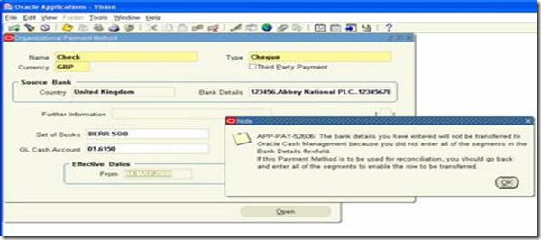 Oracle Applications: Configuration of Payroll
